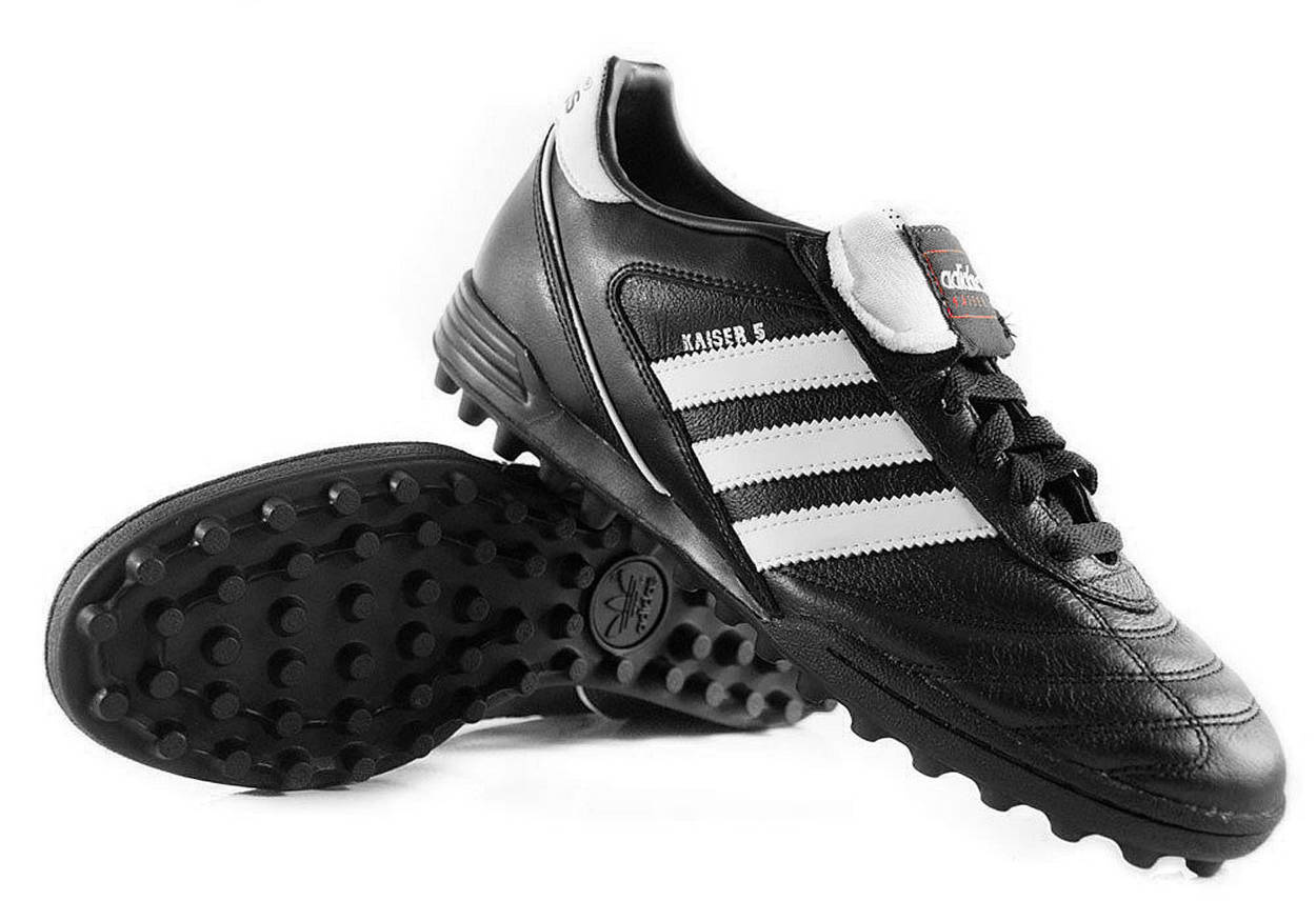 Czarne buty piłkarskie Adidas Kaiser 5 Team 677357 | Fulsport.pl