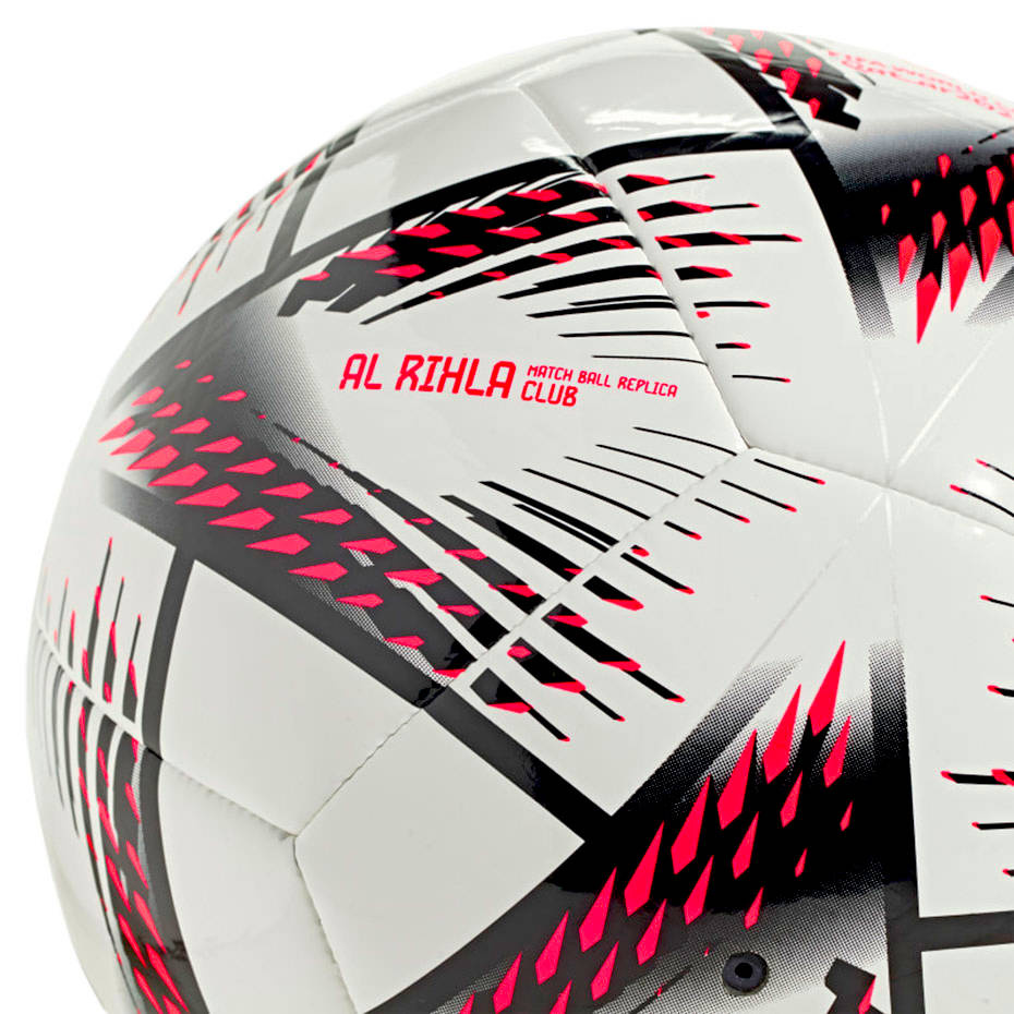 Biała piłka nożna Adidas Al Rihla Club Fifa World Cup 2022 H57778 ...