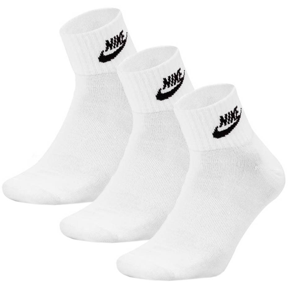 Białe skarpetki Nike Everyday Essential DX5074-101 3 pak | Fulsport.pl